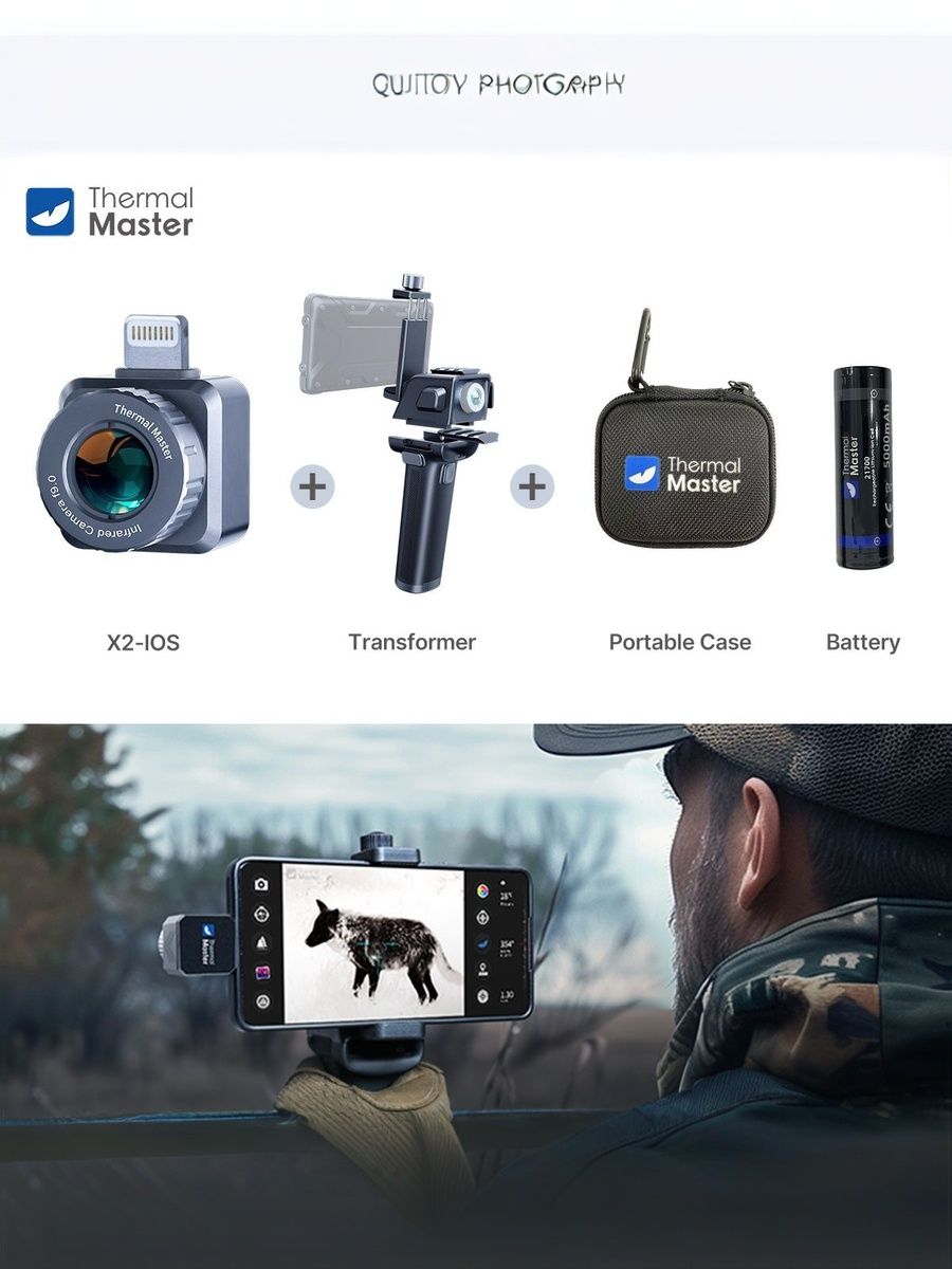 Инфракрасная камера для тепловизора INFIRAY Thermal Master X2 iOS ...