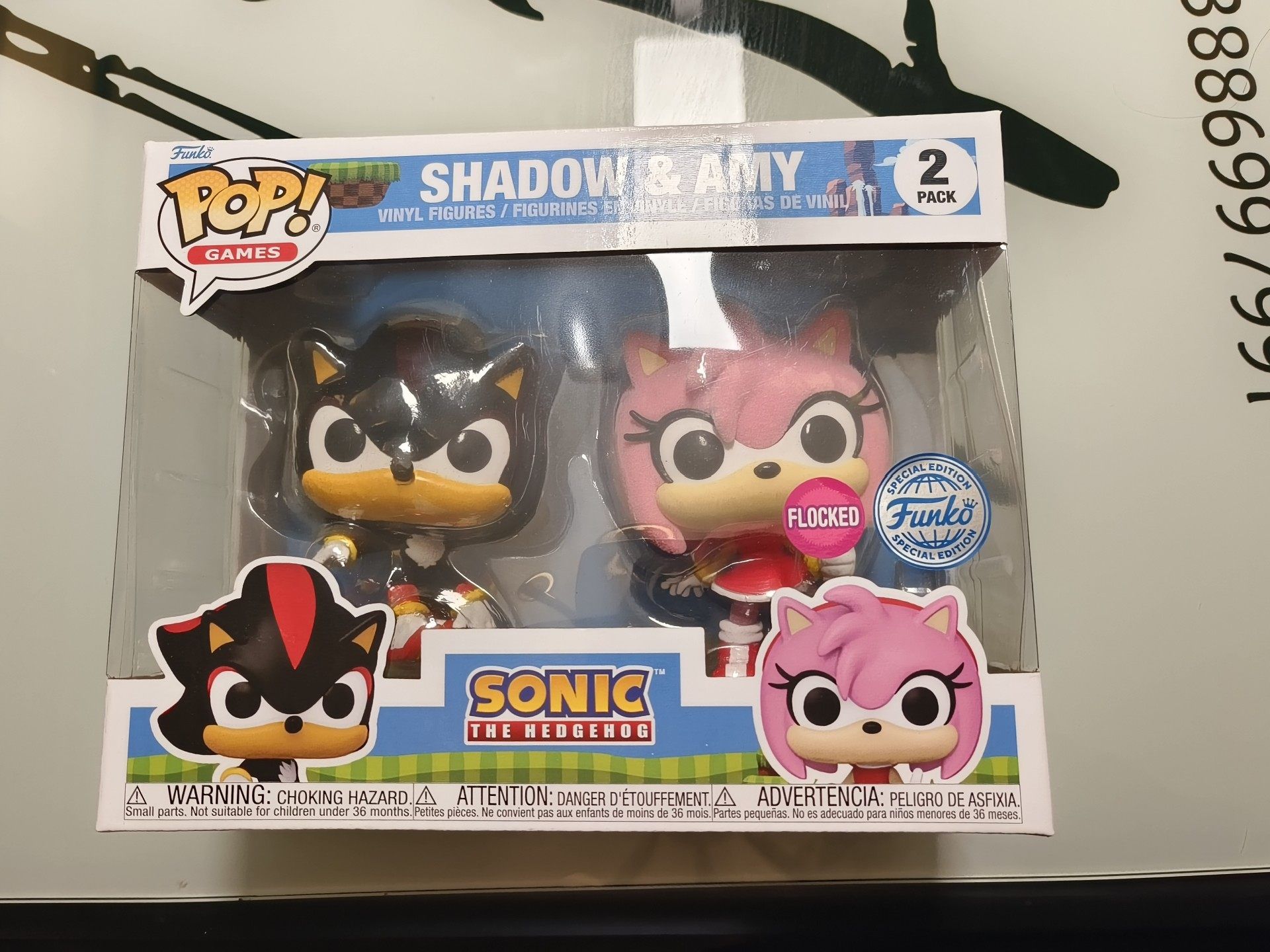 Фигурка Funko POP! SHADOW & AMY 2# SHADOW Звуковой купить на OZON по ...