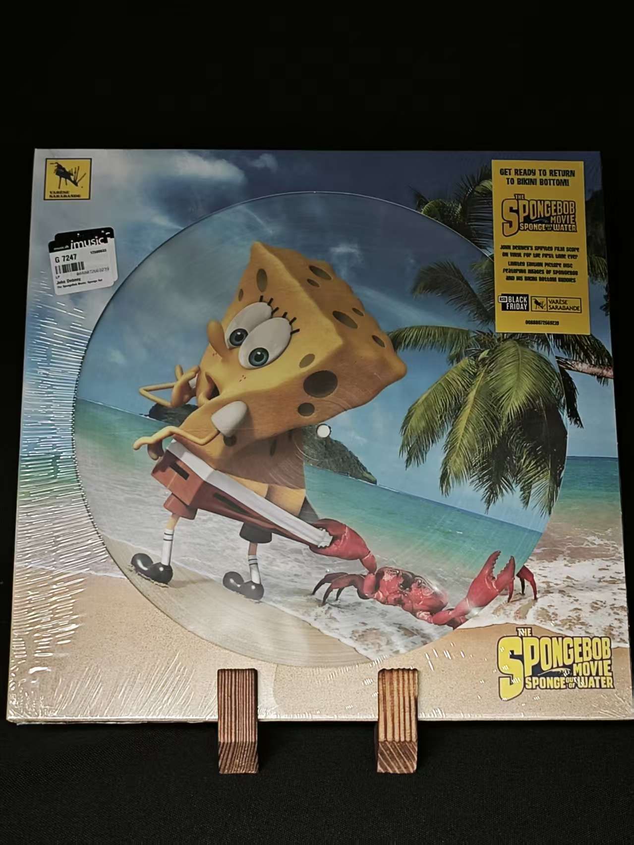 Виниловая пластинка John Debney - The Spongebob Movie: Sponge Out Of ...