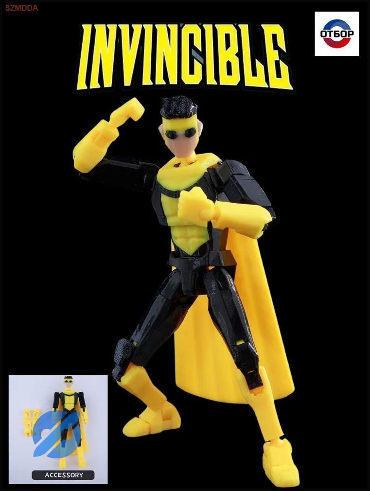 Фигурка Реаниман из Неуязвимого ( Invincible- Reaniman ), 3D-печатная ...