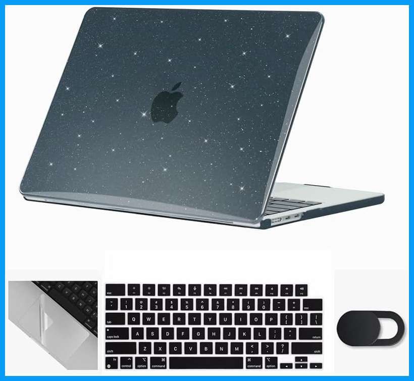 Se7enline Чехол для ноутбука MacBook Air, диагональ 13,6 дюйма, M4/M3 ...