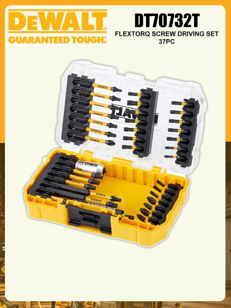 Dewalt DT70732T Набор отверток FLEXTORQ, 37 шт. купить на OZON по ...