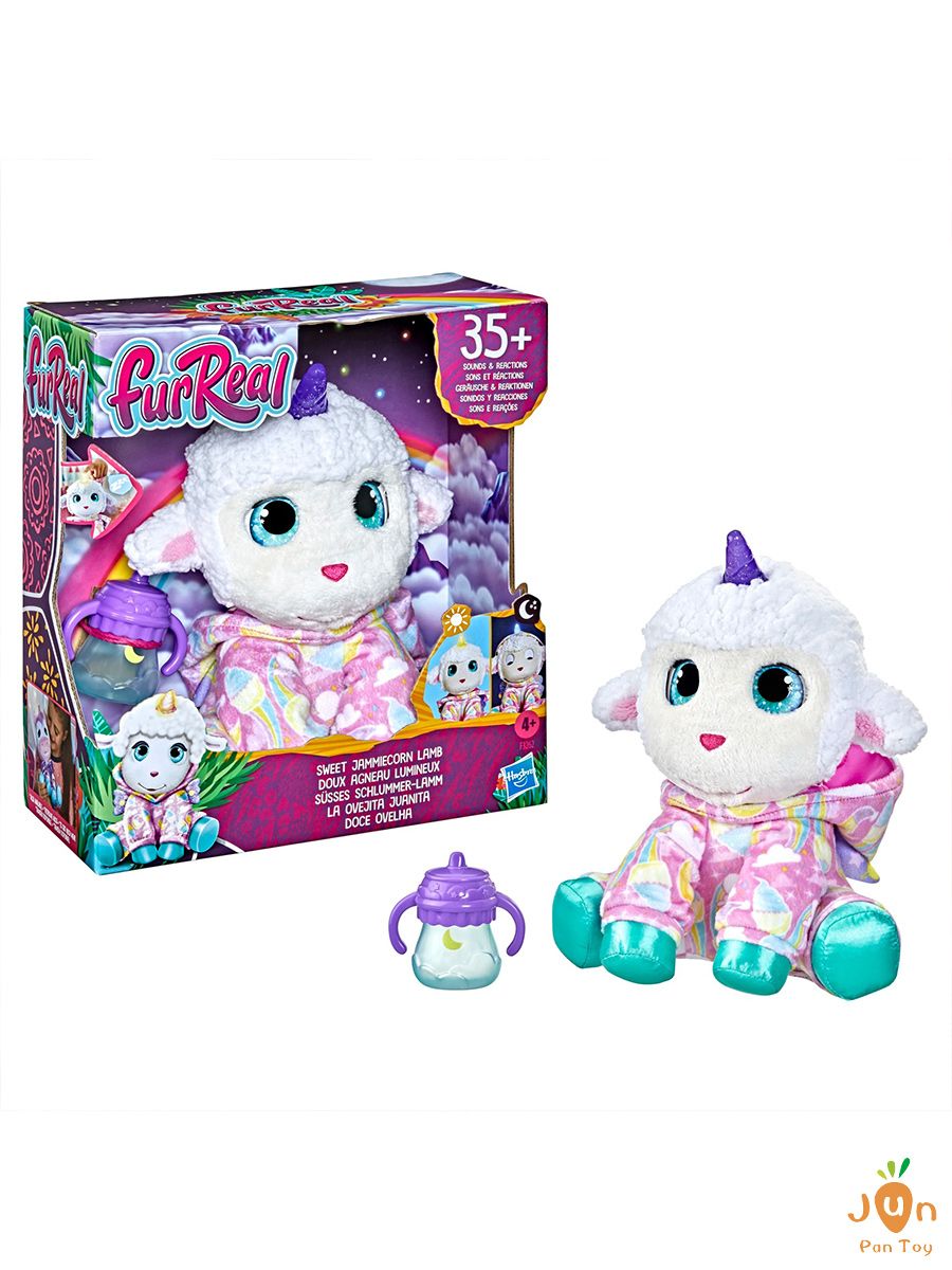 Фурриал Френдс FurReal Sweet Jammiecorn Lamb / Детская интерактивная ...