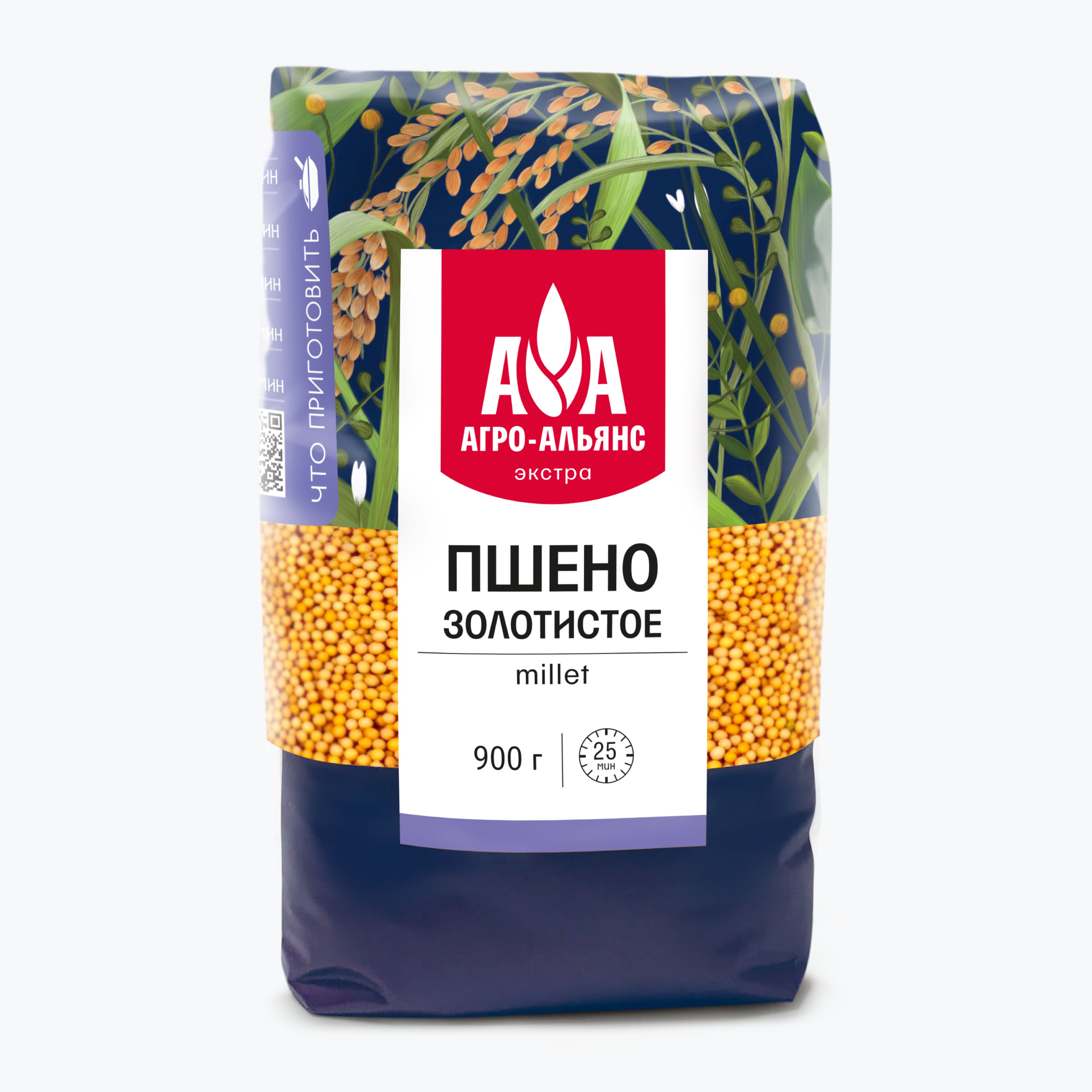 Пшено Агро-Альянс, 900 г купить на OZON по низкой цене (141722915)