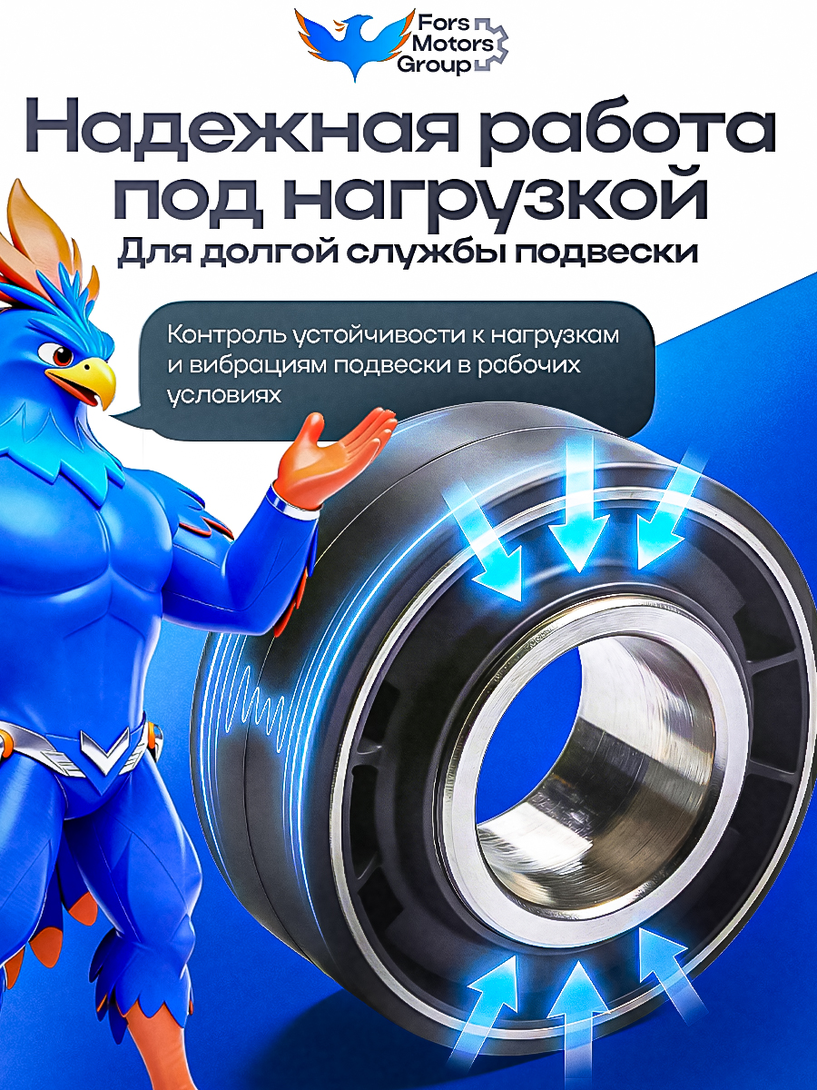 Сайлентблок NISSAN Murano (Z50) задней цапфы CTR GV0415, 55148-CA000 ...