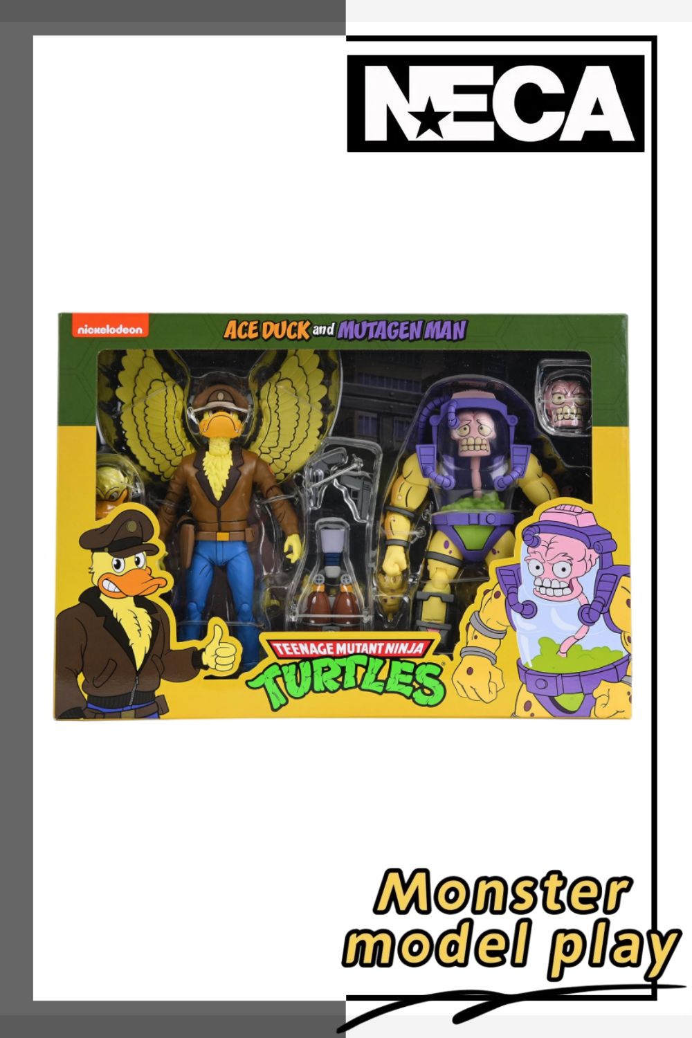 фигурки NECA, Teenage Mutant Ninja Turtles Cartoon Ace Duck and Mutant ...
