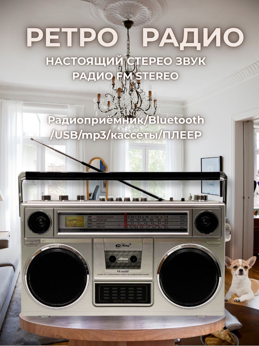STANLAND Магнитола BTRDPX668BTGRAY, 20 Вт, серебристый купить на OZON ...
