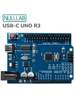 Плата USB-C UNO R3, разъёмы для I2C и UART, дополнительные аналоговые ...