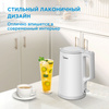 Midea MK-8082 Электрический чайник, пластиковый, 1,7 л, белый купить на OZON по низкой цене ...