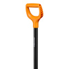 Лопата совковая FISKARS Solid - металлическая лопата для песка, гравия, снега и сыпучих ...