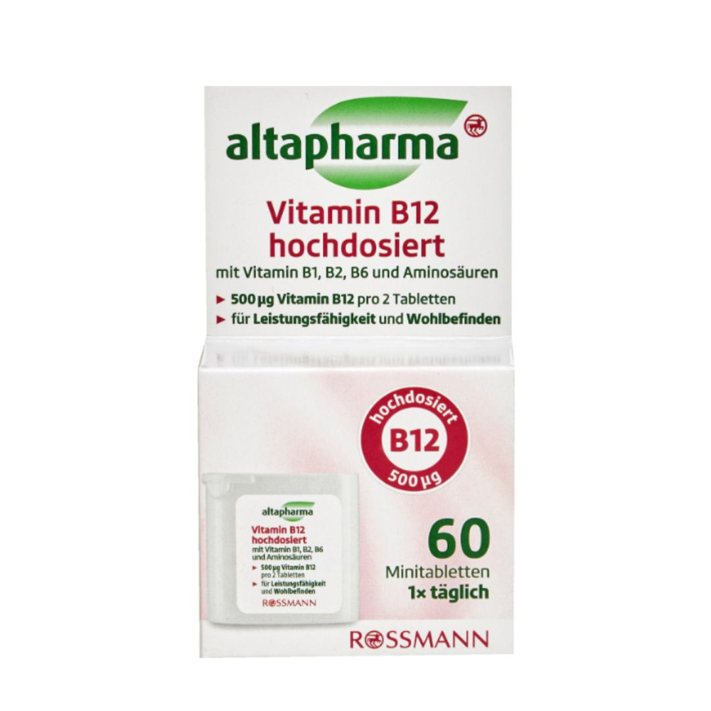 Altapharma витамин B12 с витаминами группы В и аминокислотами в мини ...