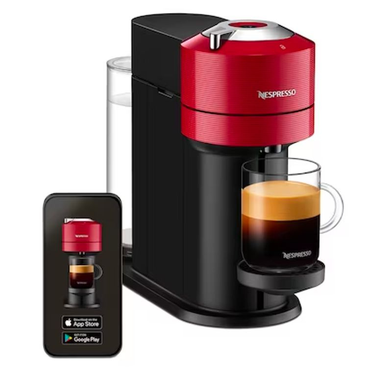 Капсульная кофемашина Nespresso Vertuo Next Red купить по выгодной цене ...