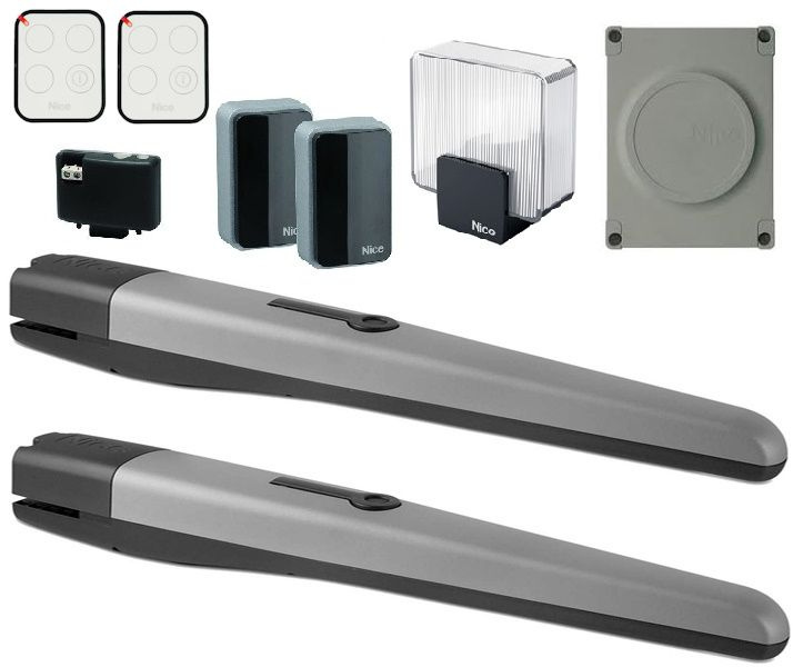 NICE TOONA 5016PBD KIT2 полный комплект приводов для распашных ворот ...