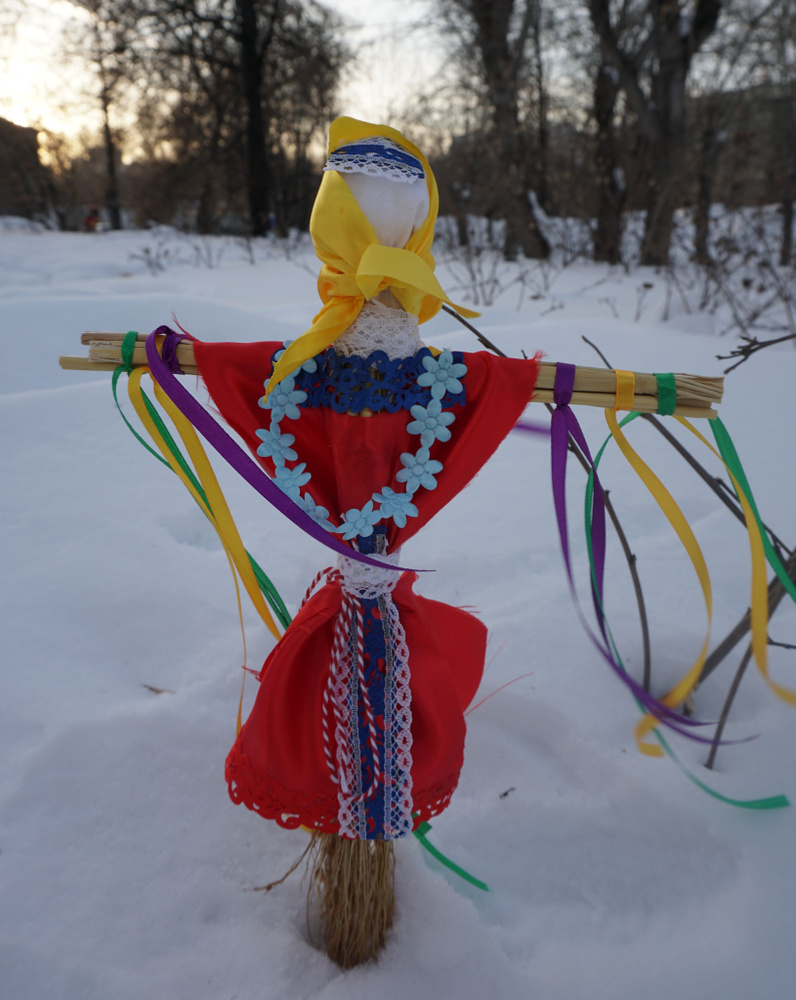 Чучело масленицы для сжигания 42 см - купить с доставкой по выгодным ценам в интернет-магазине ...