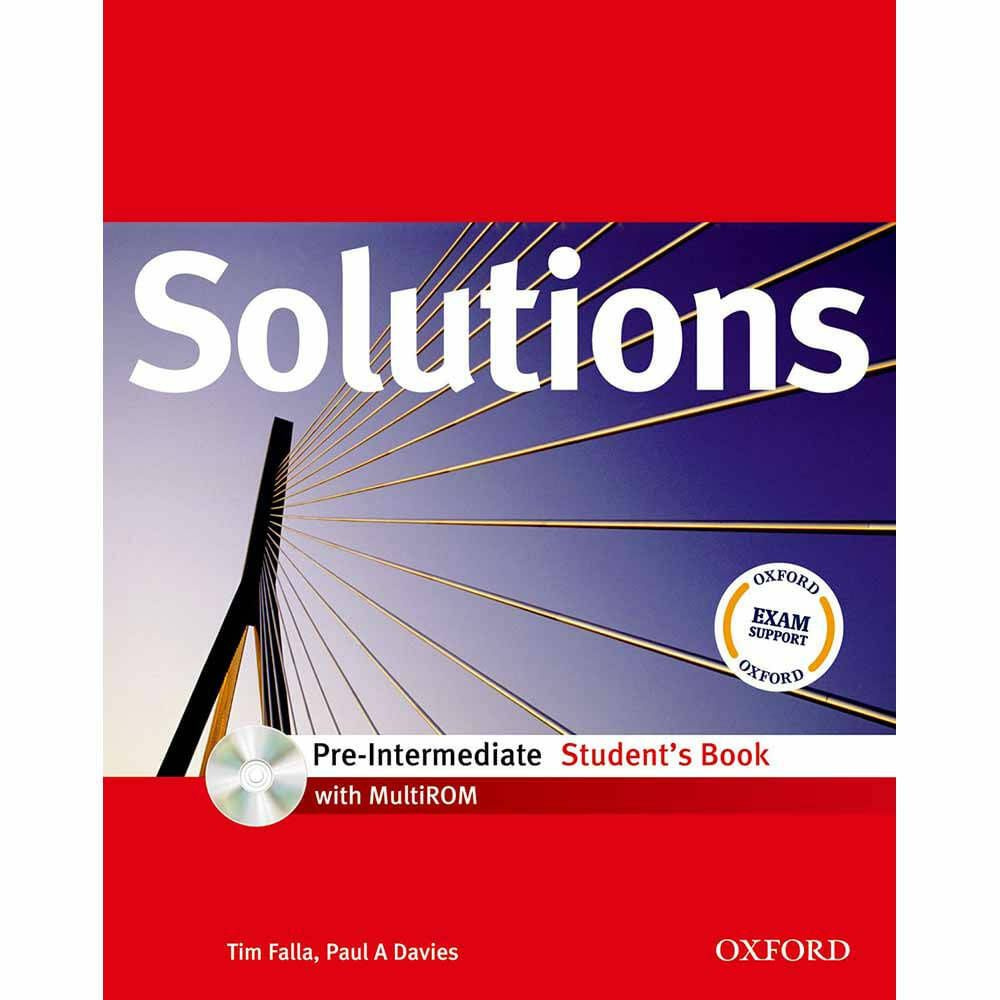 Solutions Pre-Intermediate Student's Book with MultiROM Pack - купить с ...
