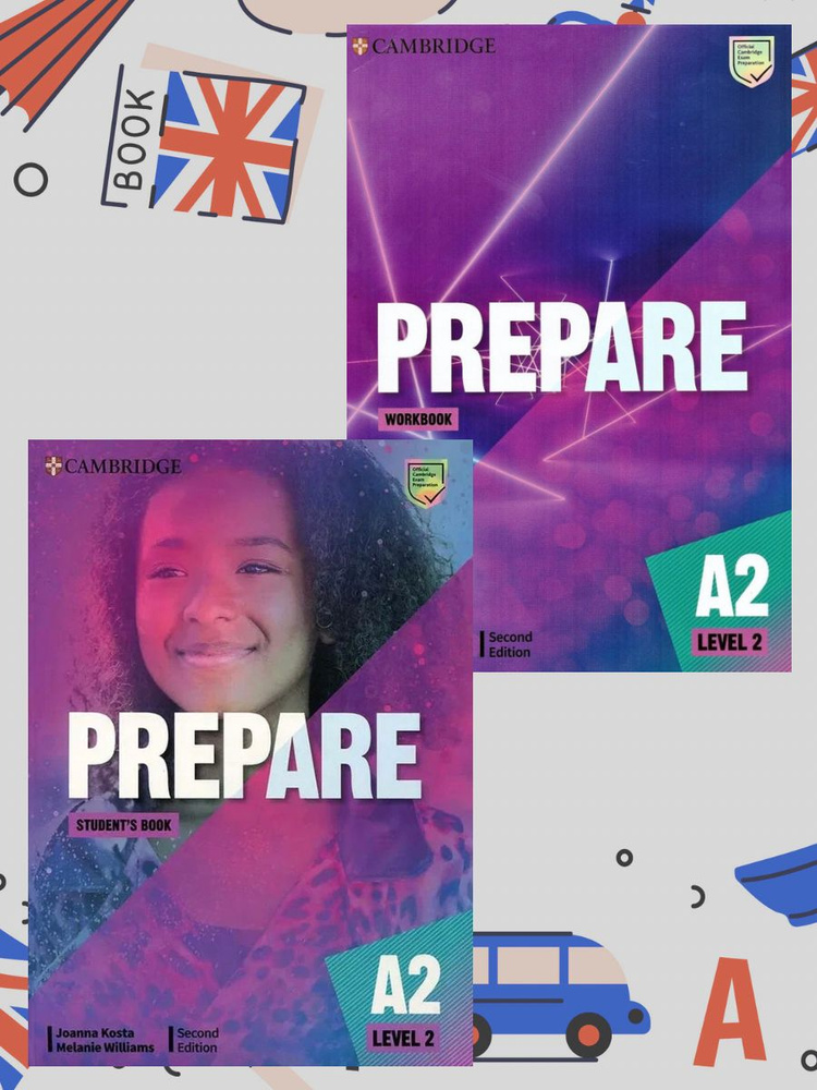 Prepare A2 Level 2 Students Book + Workbook + DVD | Kosta Joanna, Williams Melanie купить на ...