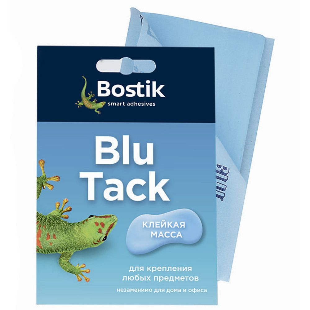 Клейкая масса для крепления различных предметов Bostik Blue Tack (45гр ...