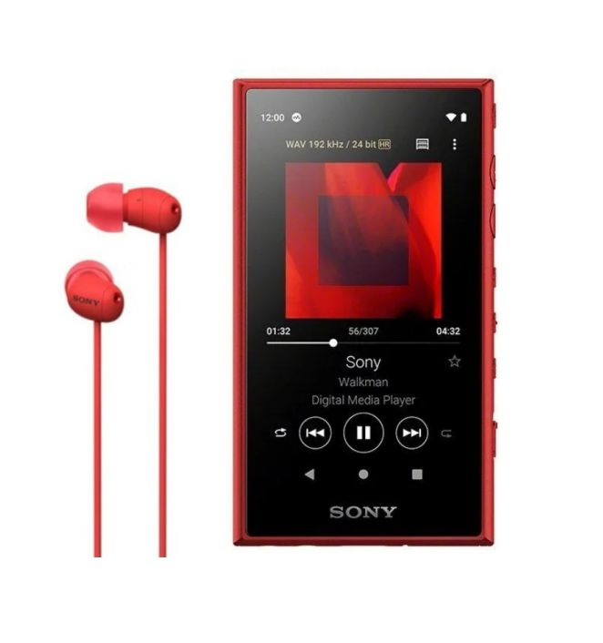 Sony MP3-плеер BdfAEJzY 16 ГБ, красный купить на OZON по низкой цене ...