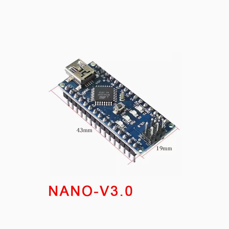 Arduino Nano V 3 0 Mini Usb Atmega328p Ch340 запаяна гребенка ардуино
