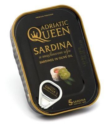 Сардины в оливковом масле, Adriatic Queen - купить с доставкой по ...