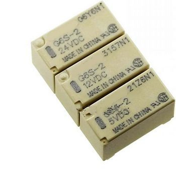 G6S-2 DC12, Реле электромагнитное, сигнальное, 12VDC, Omron - купить с доставкой по выгодным ...