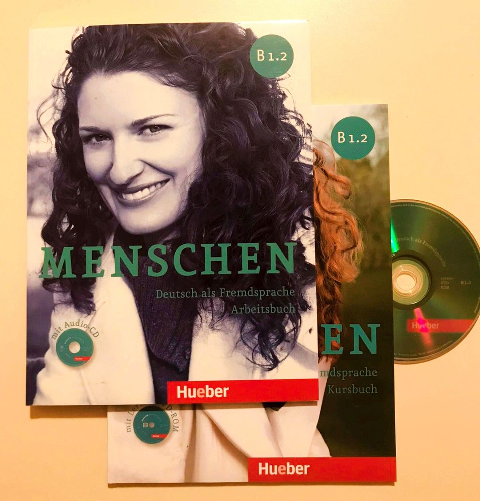 Menschen B1.2.Учебник + Рабочая Тетрадь + CD/DVD - купить с доставкой по выгодным ценам в ...