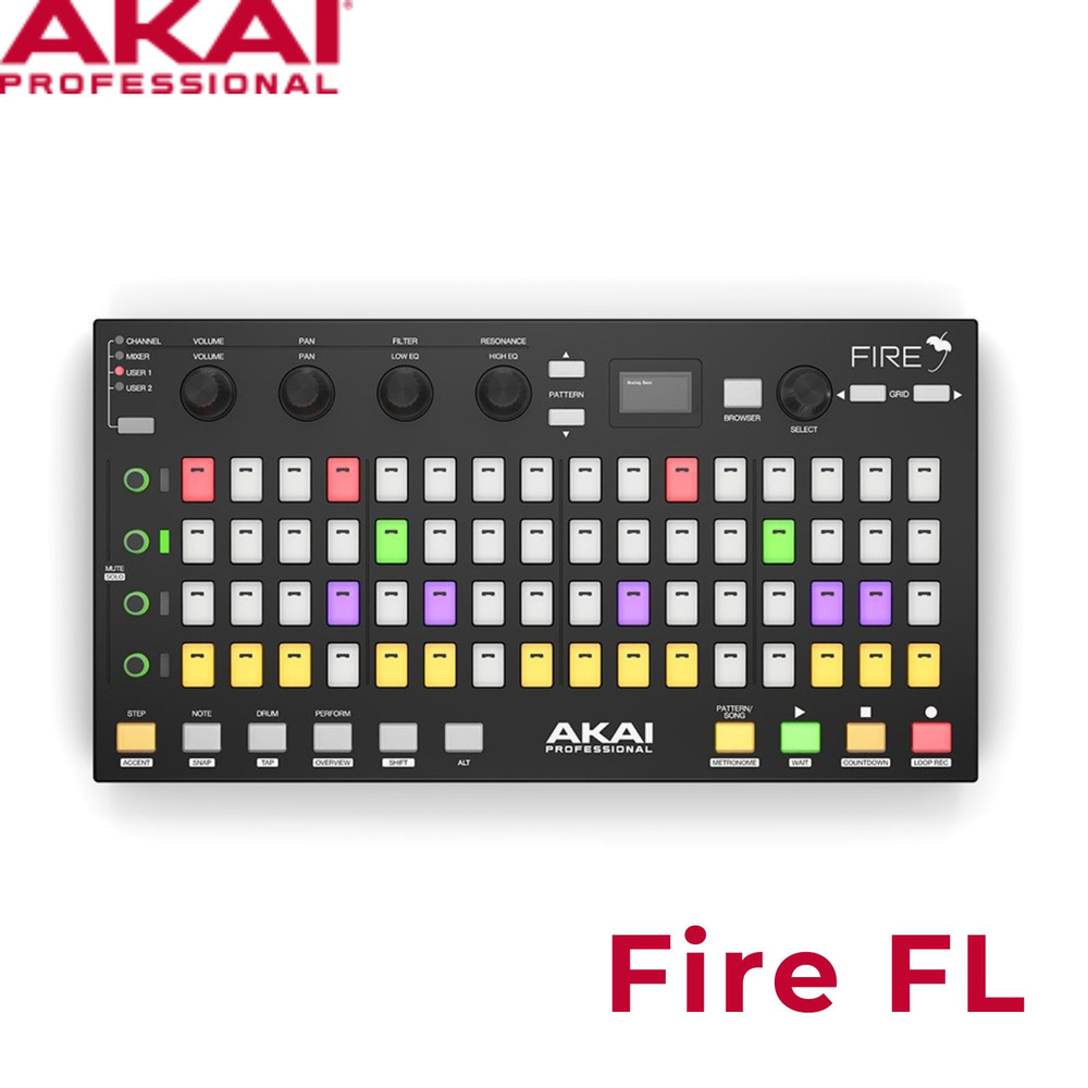 MIDI-контроллер AKAI FIRE FL Studio купить на OZON по низкой цене ...