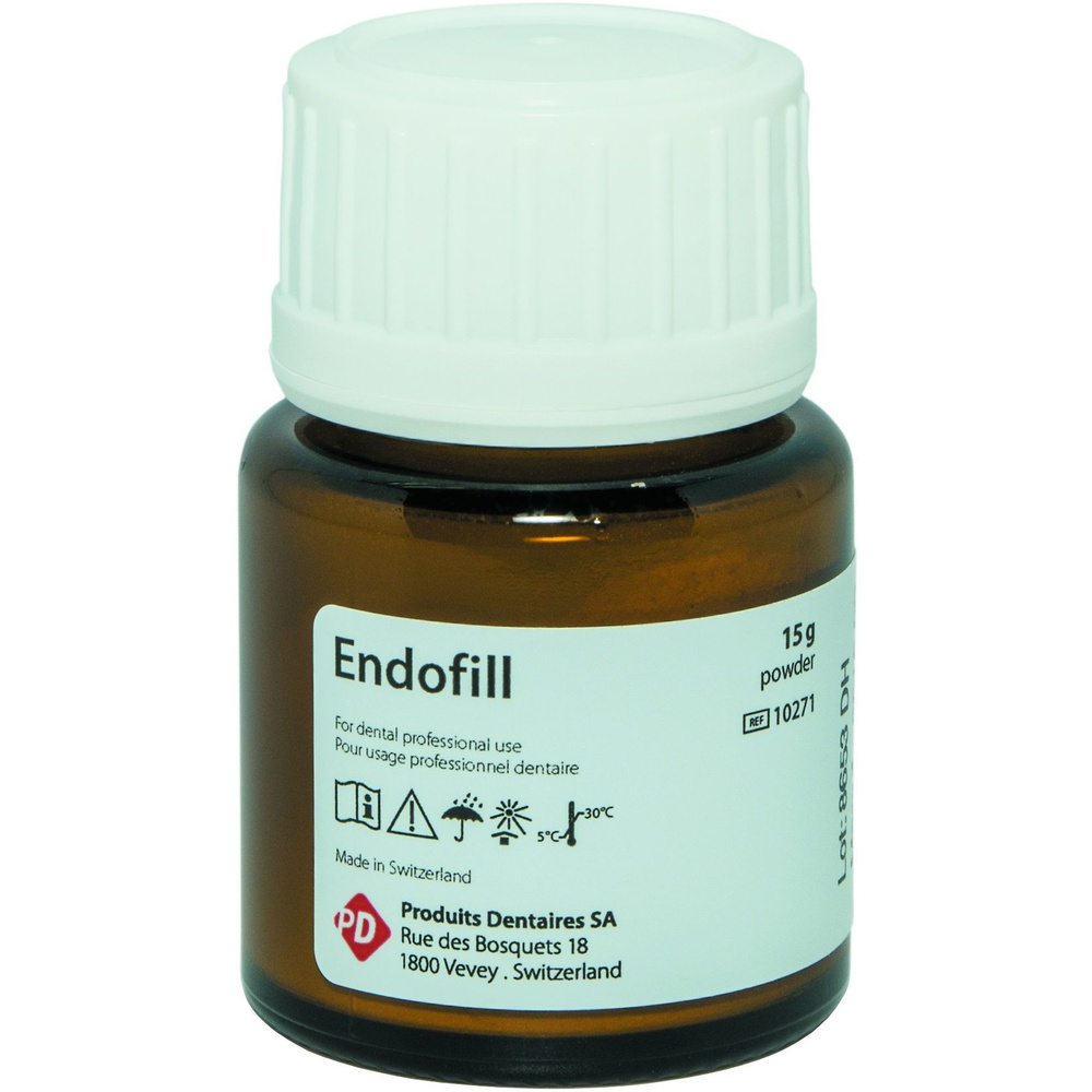Эндофил (Endofill) порошок для пломбирования корневых каналов 15г PD ...