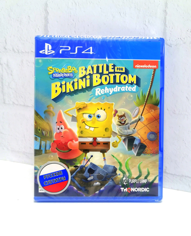 SpongeBob SquarePants Battle Bikini Bottom Rehydrated Русские субтитры ...