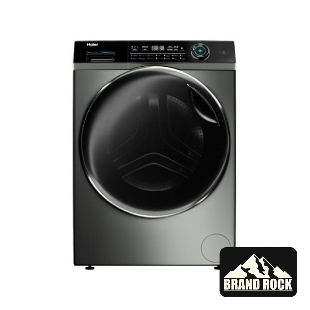 Стиральная машина Haier HW80-B14979S, серебристый, черный - купить по ...