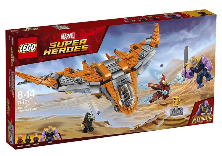 LEGO 76107 - Лего Танос: последняя битва--Оригинал купить на OZON по ...