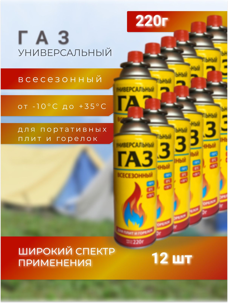 Аэро-про Баллон с газом туристический, 520 мл - купить с доставкой по выгодным ценам в интернет ...