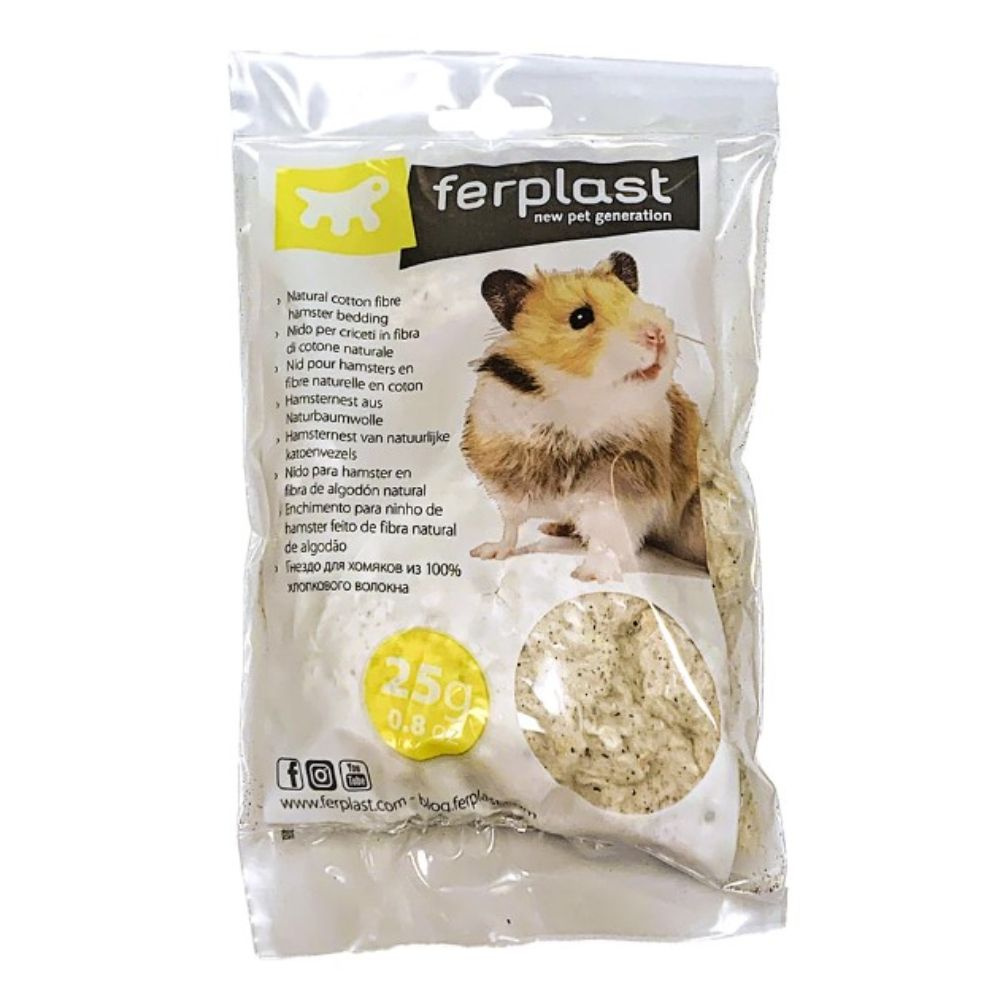 Гнездо для хомяков из ваты Fpu 4630, 12,5x2,5x23 см - купить с ...