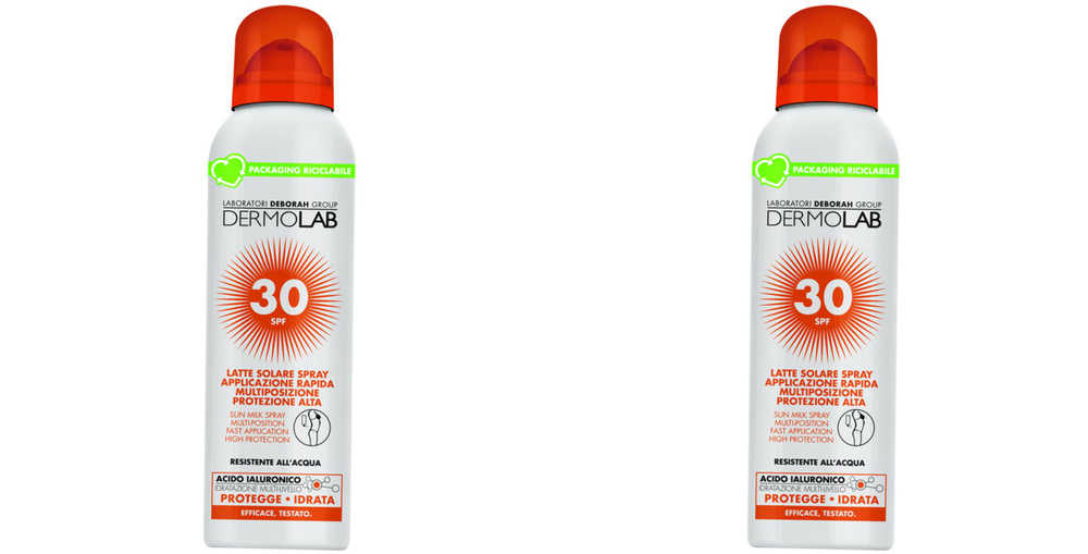 Dermolab Солнцезащитное молочко-спрей для лица и тела Deborah Sun Milk ...