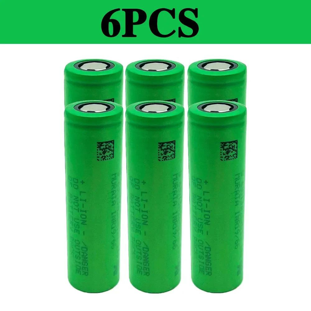 Аккумуляторная батарейка 18650, 3,7 В, 3000 мАч, 6 шт - купить с доставкой по выгодным ценам в ...