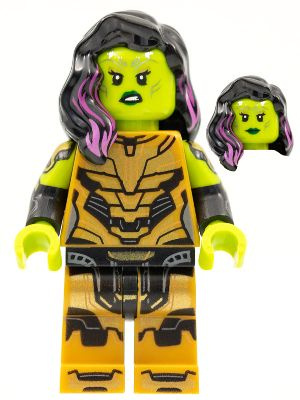 Минифигурка LEGO Gamora with Blade of Thanos, Marvel Studios, Series 1 ...