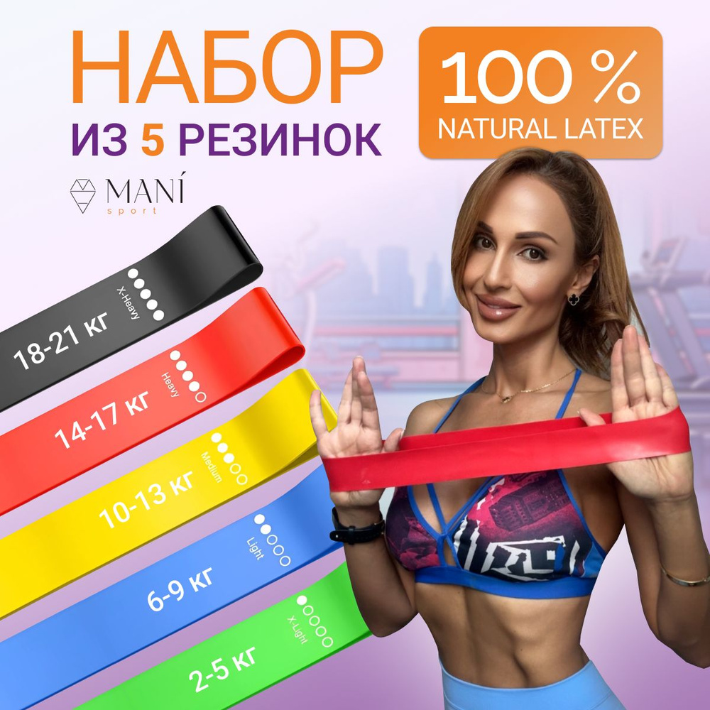 Фитнес-резинка купить c доставкой на OZON по низкой цене (1758241887)