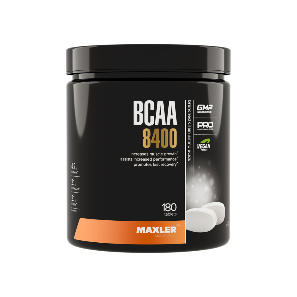 Аминокислоты в таблетках Maxler BCAA 8400 180 шт. - купить с доставкой ...