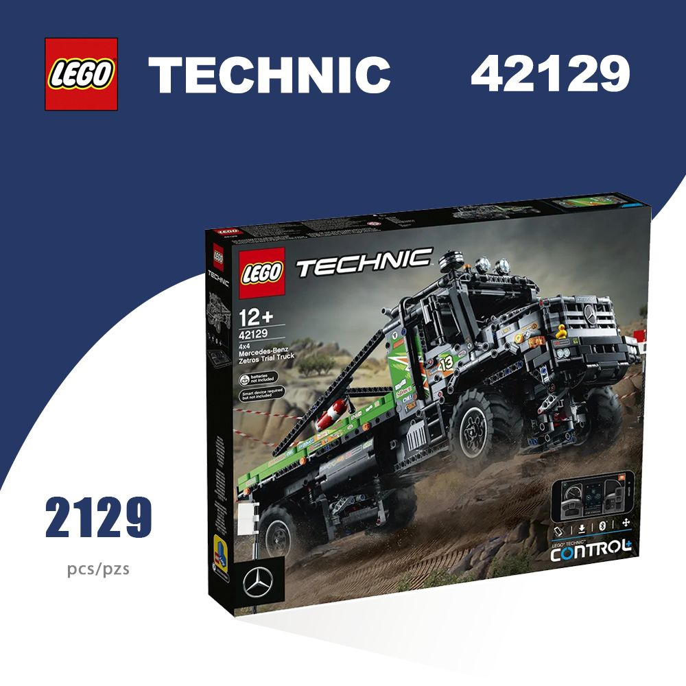 Конструктор Lego 42129 Technic - Полноприводный грузовик-внедорожник ...