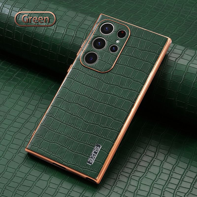 AZNS Классический кожаный чехол для Samsung Galaxy S22 Ultra(на Самсунг ...