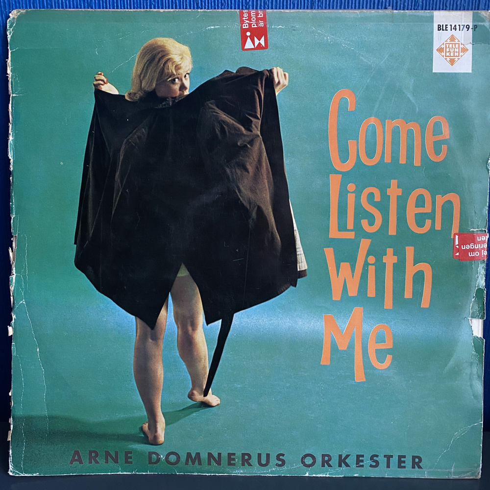 Arne Domnerus Orkester. Come Listen With Me (EX) Jazz. ПЕРВОПРЕСС! 1960 ...