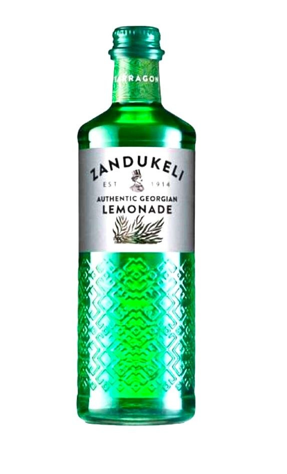 Лимонад Zandukeli (Зандукели) Тархун, стекло, 0,5 л х 6 шт., Грузия ...