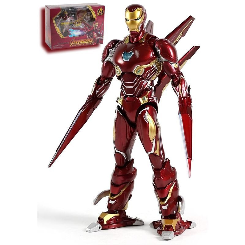 Фигурка Мстители Финал битвы Железный Человек / Iron Man МК50 с панелью ...