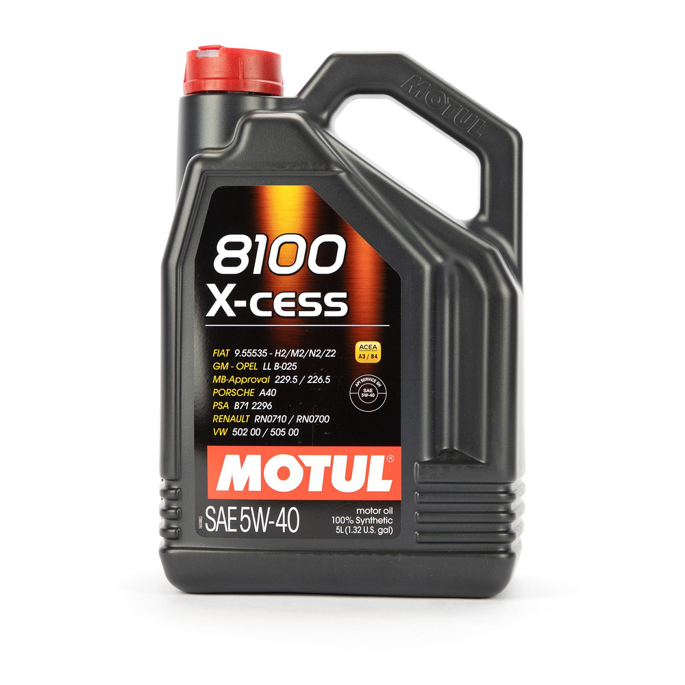 Масло моторное MOTUL 5W-40 Синтетическое 5 л купить c доставкой на OZON ...