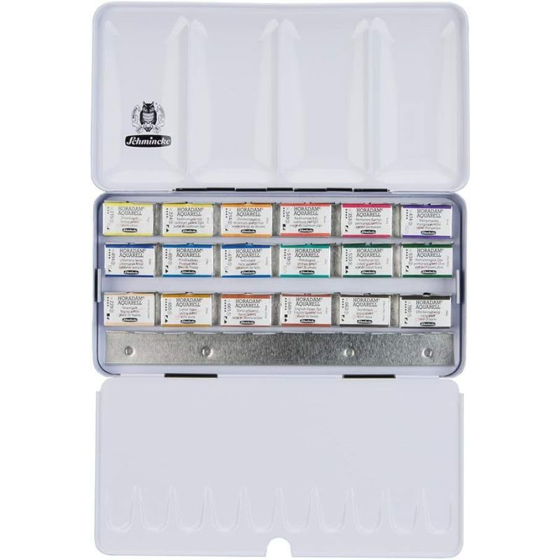 Schmincke Краски акварельные 18 шт./ 200 г. купить на OZON по низкой цене (2032018020)