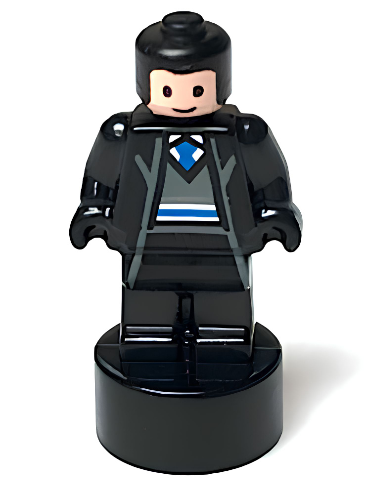 Минифигурка Lego Ravenclaw Student Statuette / Trophy #1, Black Hair ...