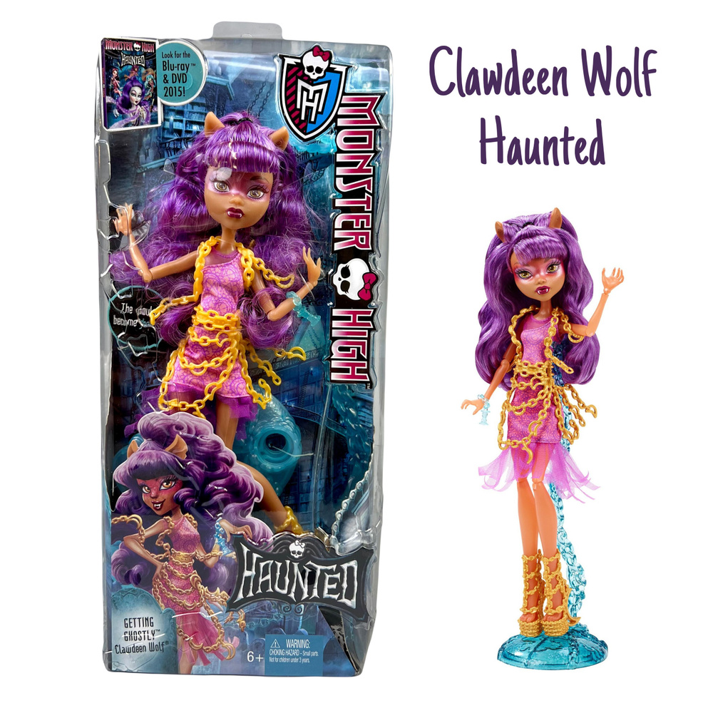 Кукла коллекционная Monster High Clawdeen Wolf Haunted Клодин Призрачно ...