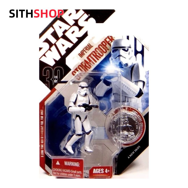 Hasbro Star Wars 30th Anniversary Collection Stormtrooper 3.75 Inch Action Figure OZON 1686672425