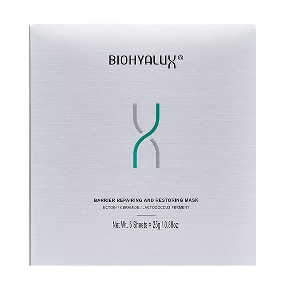 BIOHYALUX / Маска восстанавливающая на тканевой основе / Barrier ...
