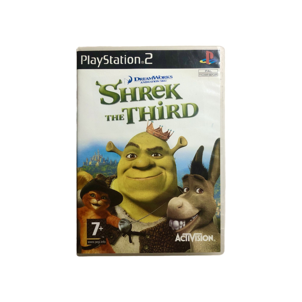 Игра PS 2 Shrek the Third / Шрек Третий (Приключения, Экшн, Платформер ...